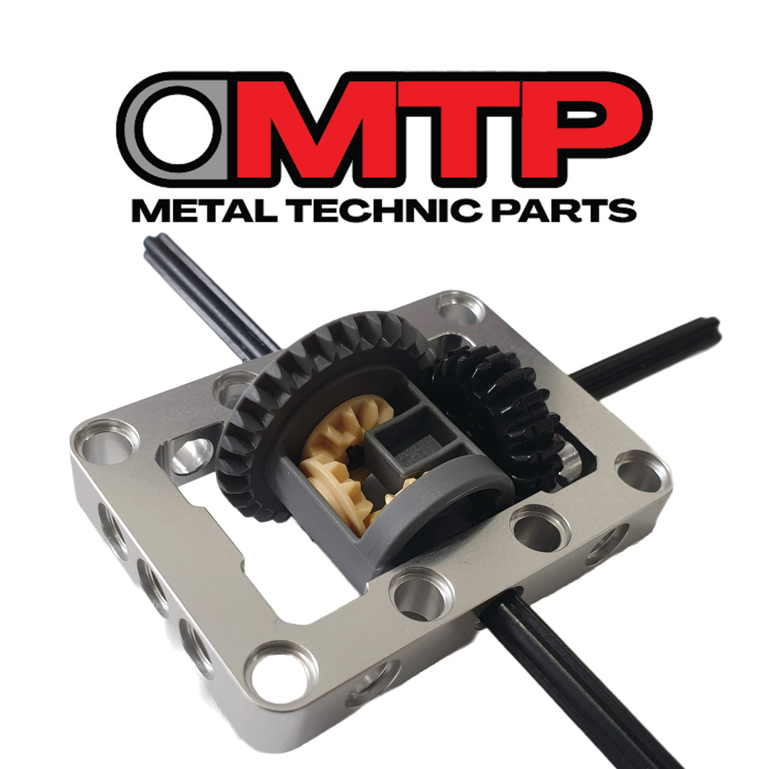 Metal diff frame liftarm beam 5x7 open center like Lego 64179 – Metal ...