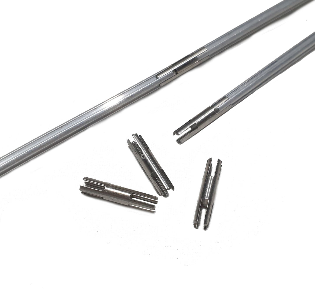 Low profile metal Technic axle connectors joiners (pack of 3) compatib ...